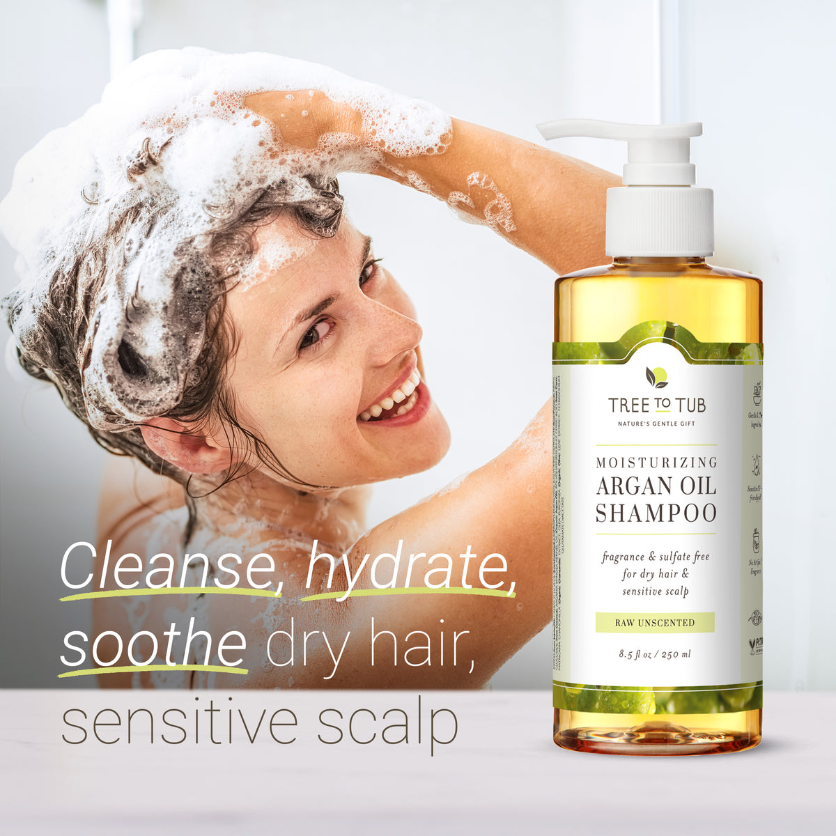 Gentle shampoo store