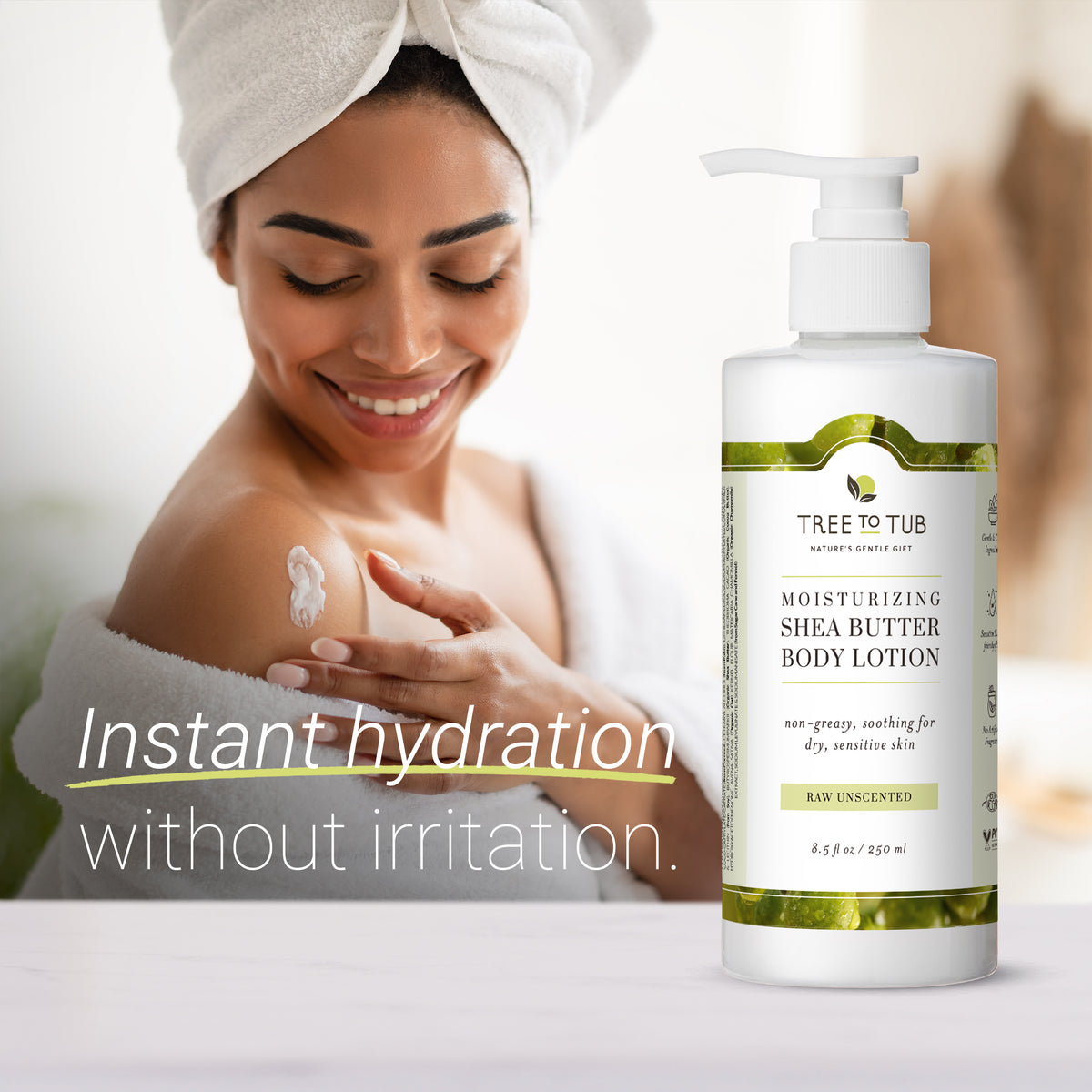 Unscented Lotion for Sensitive Skin | Tree to Tub – Tree To Tub